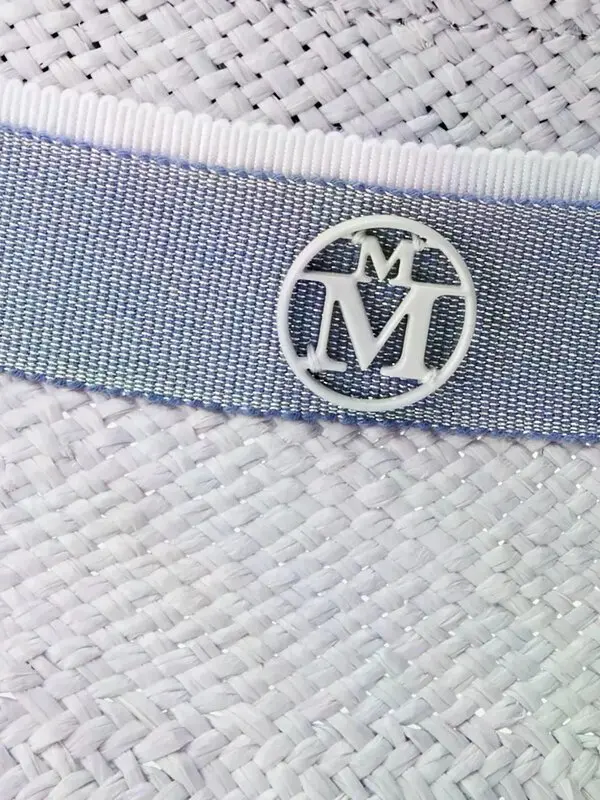 MAISON MICHEL Penny Logo Visor