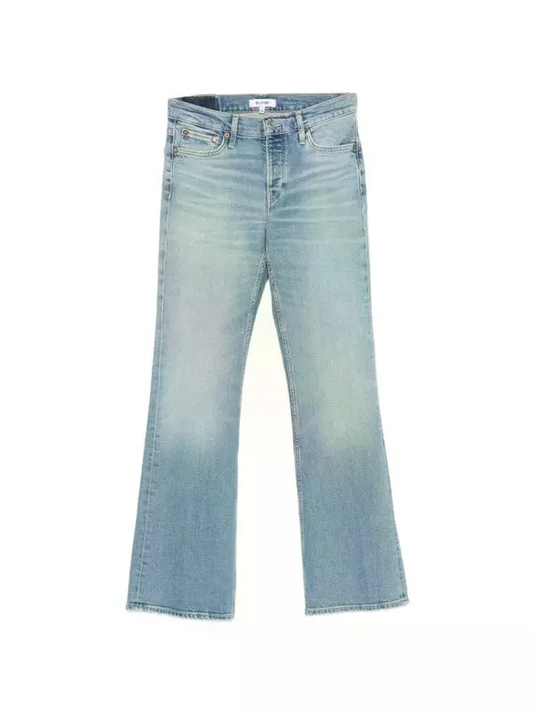 RE/DONE Button-fastening Flare Jeans