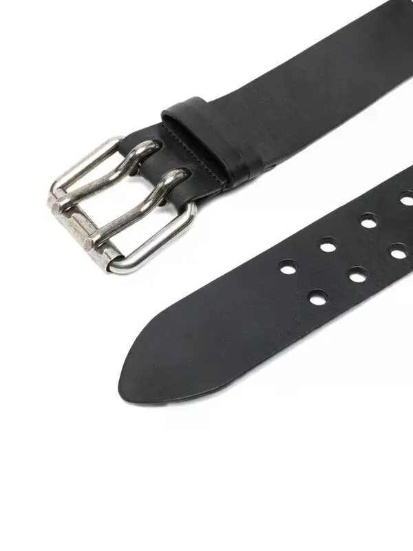 Saint Laurent Double-buckle Belt