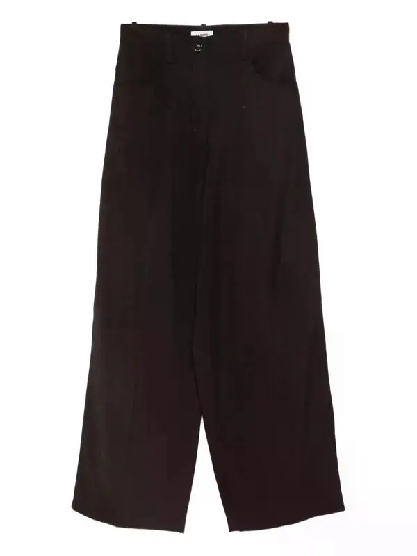 Sandro High-waisted Palazzo Pants