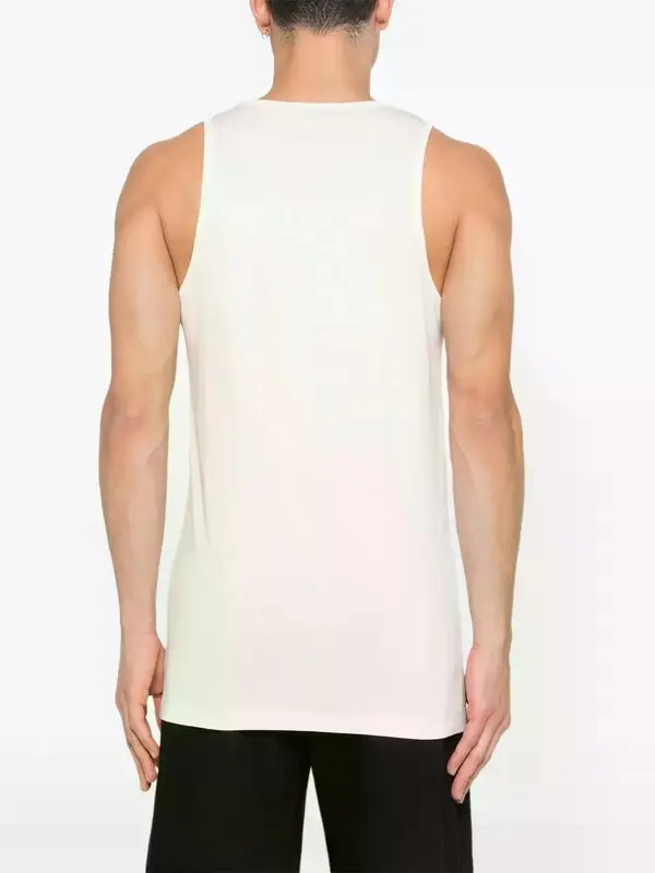 LEMAIRE Cotton Ribbed Tank Top - Neutrals