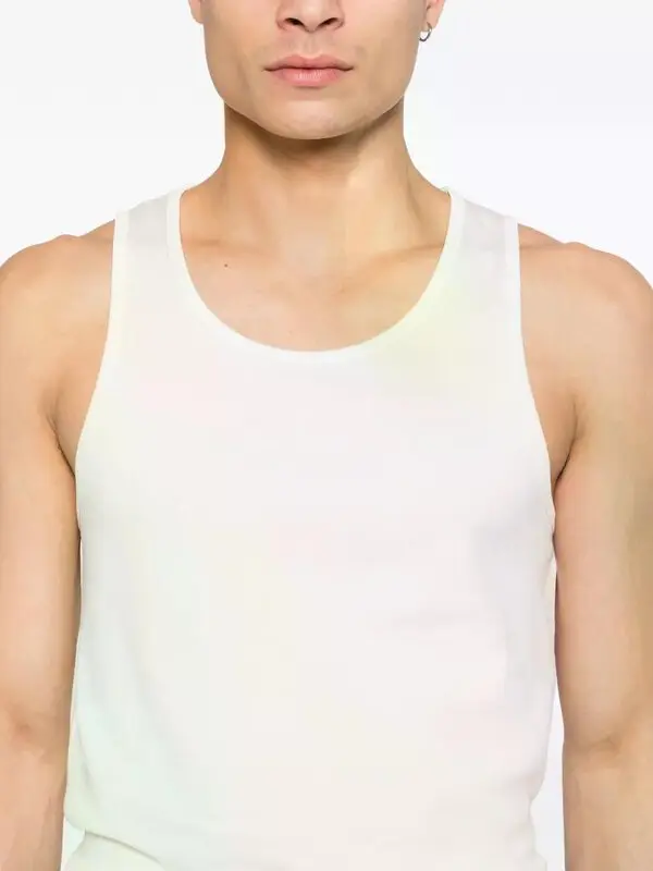 LEMAIRE Cotton Ribbed Tank Top - Neutrals