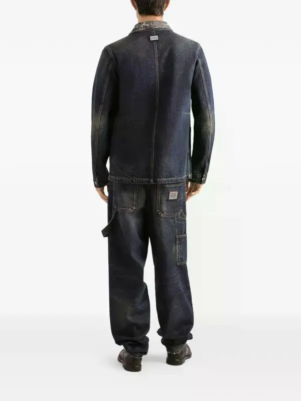 Dolce & Gabbana Distressed-effect Denim Jacket