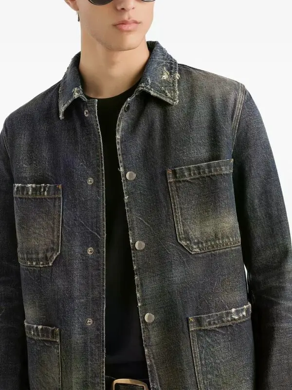Dolce & Gabbana Distressed-effect Denim Jacket