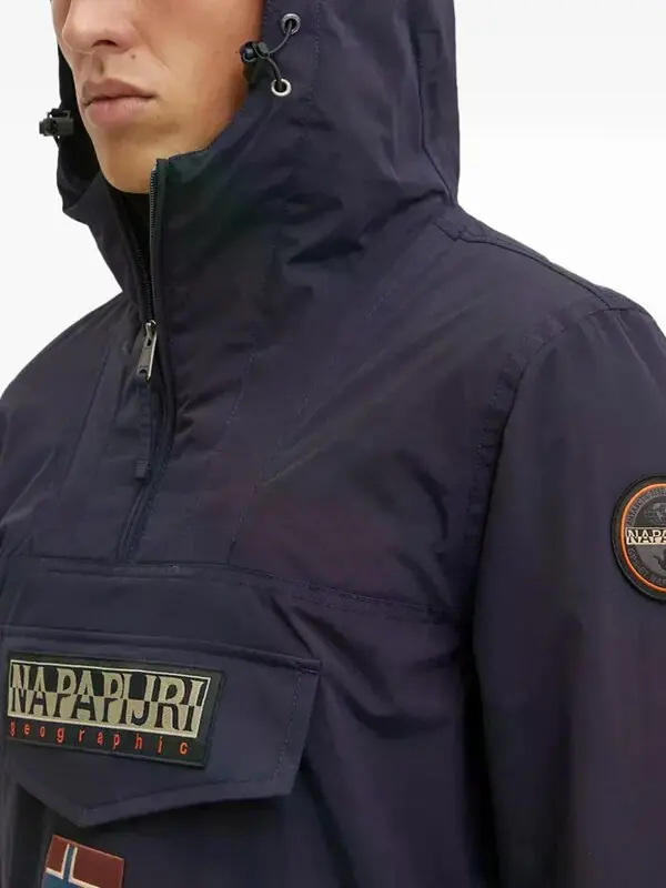 NAPAPIJRI Logo-patch Hooded Jacket
