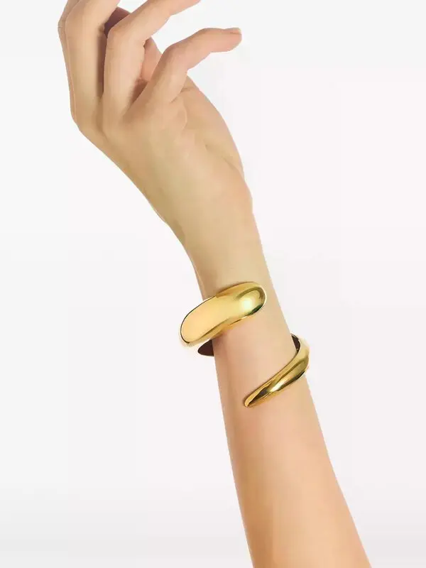 HUGO KREIT Nail Twist Cuff Bracelet - Gold