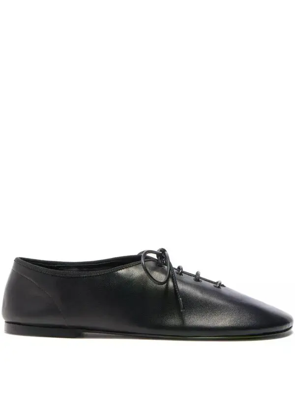 Proenza Schouler Glove Lace-up Ballerina Flats