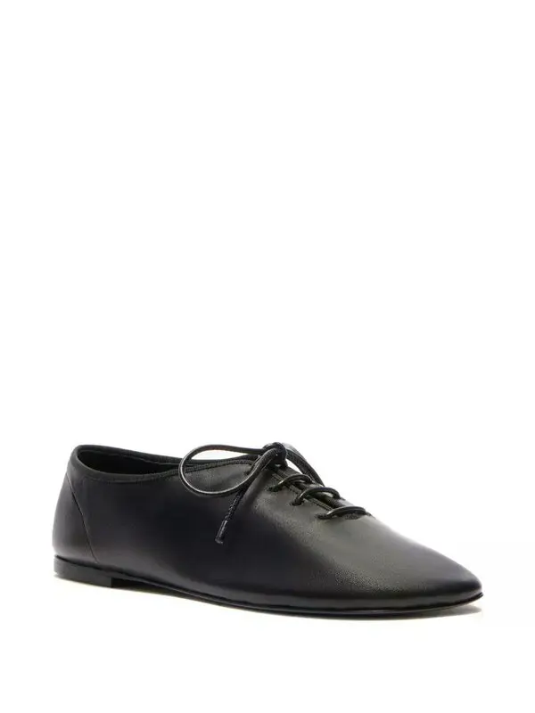 Proenza Schouler Glove Lace-up Ballerina Flats