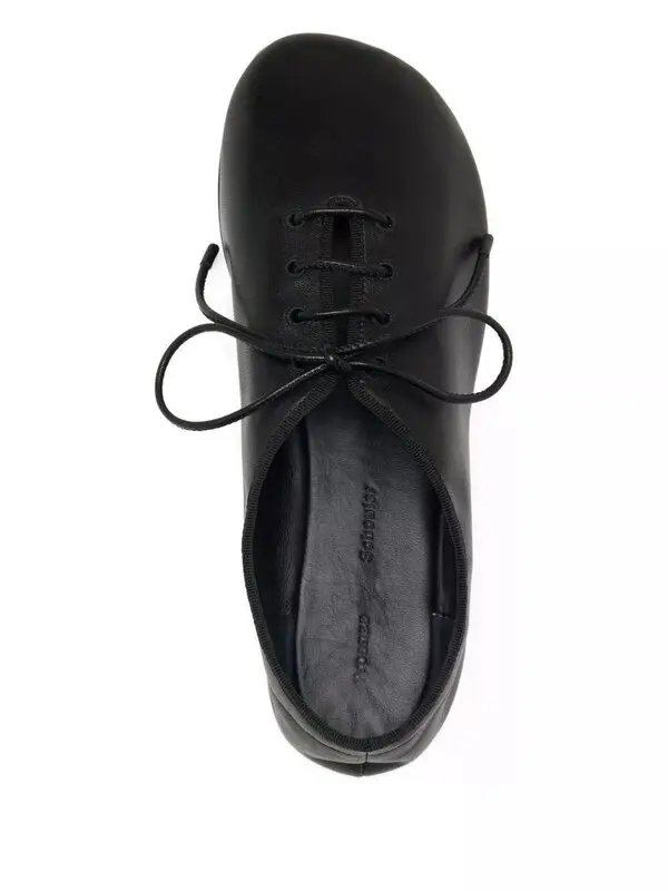 Proenza Schouler Glove Lace-up Ballerina Flats