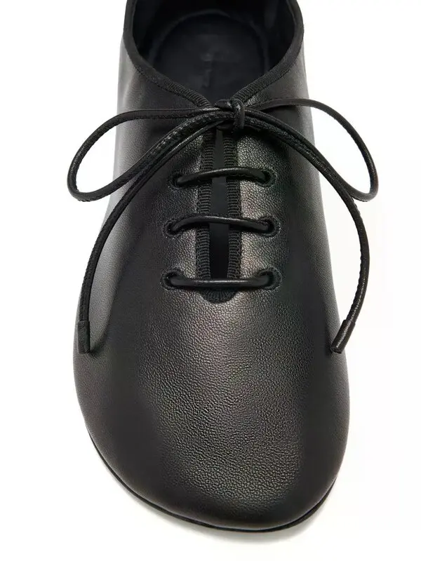 Proenza Schouler Glove Lace-up Ballerina Flats