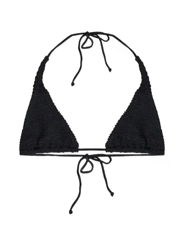 Bond Eye Serenity Textured Tie Bikini - Black