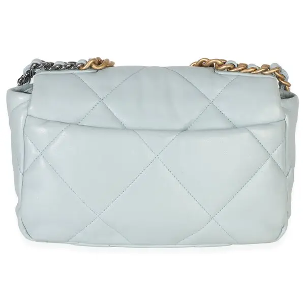 Chanel Light Quilted Lambskin 19 Flap Bag
