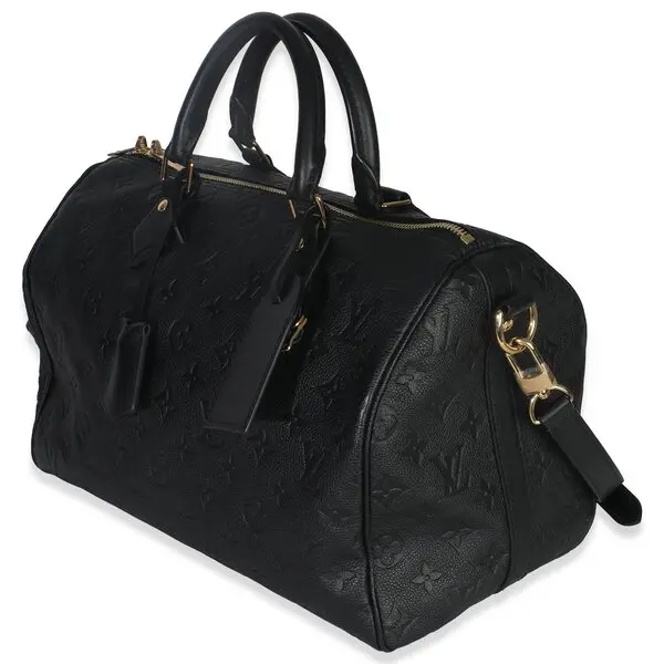 LOUIS VUITTON Monogram Empreinte Speedy Soft 30