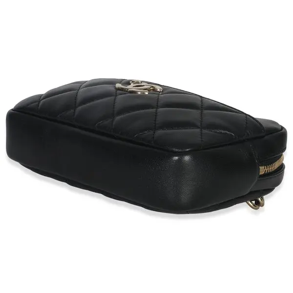 Chanel Quilted Lambskin Front Pocket Belt Bag