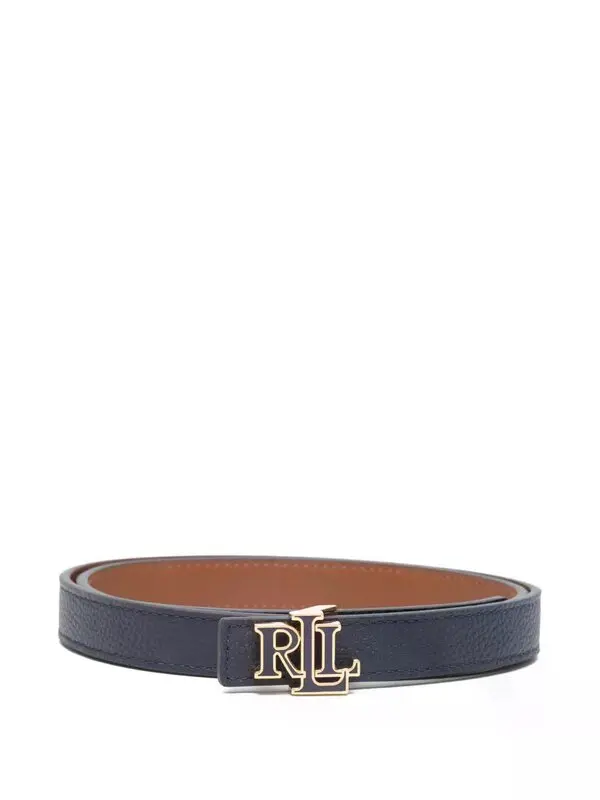 Ralph Lauren Logo-buckle Belt - Blue