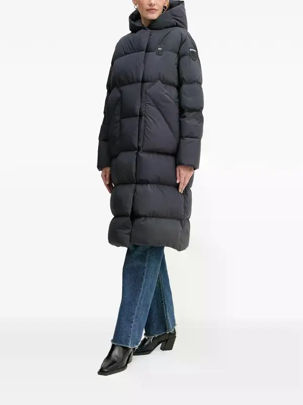 BLAUER. Hooded Padded Coat
