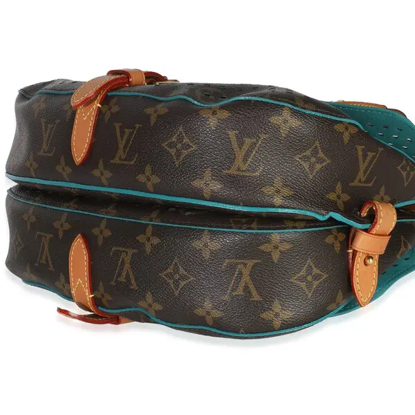 LOUIS VUITTON Saumur Perforated Monogram Coated Canvas
