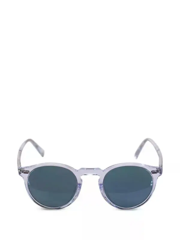 Oliver Spencer Round-frame Sunglasses - Grey