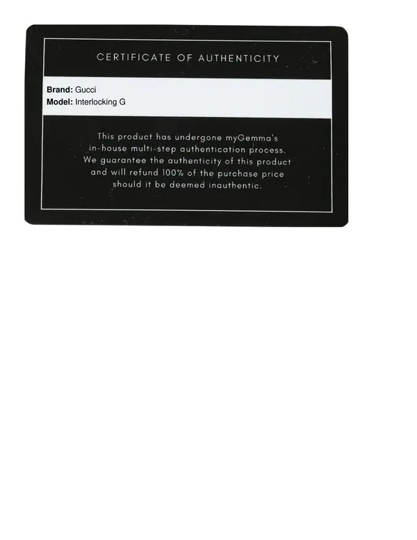 Gucci Interlocking G Bag - Black