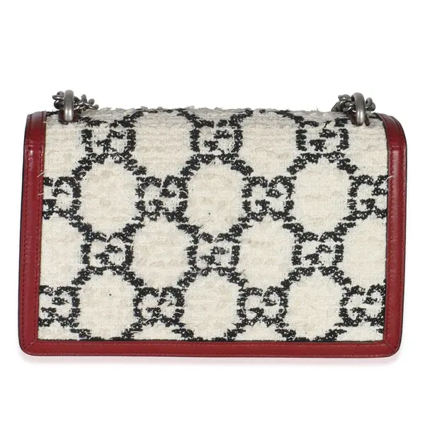 Gucci Gg Tweed Monogram Small Dionysus Bag - Multicolor