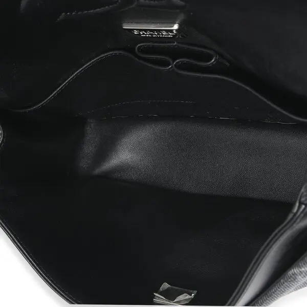 Chanel Denim Sequin Cc Classic Flap Bag