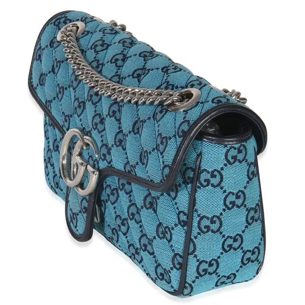 Gucci Gg Marmont Bag - Blue