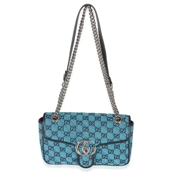 Gucci Gg Marmont Bag - Blue