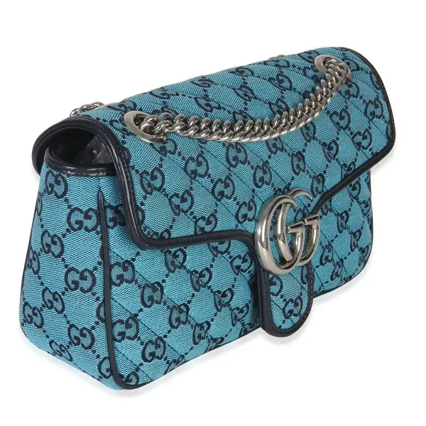 Gucci Gg Marmont Bag - Blue