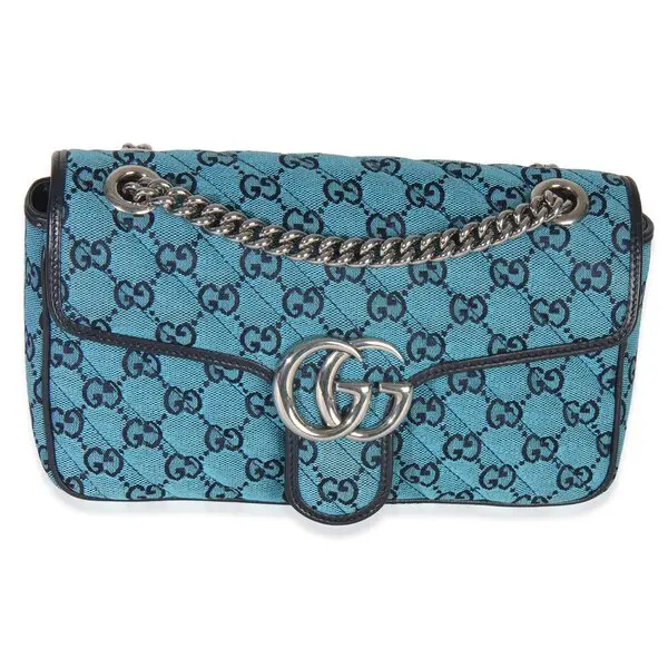 Gucci Gg Marmont Bag - Blue