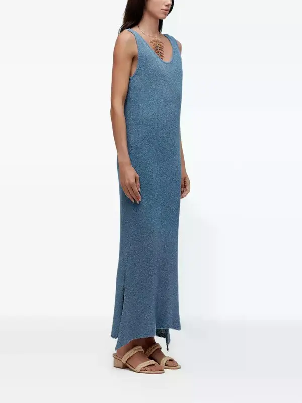 OSKLEN Knitted Side-split Maxi Dress
