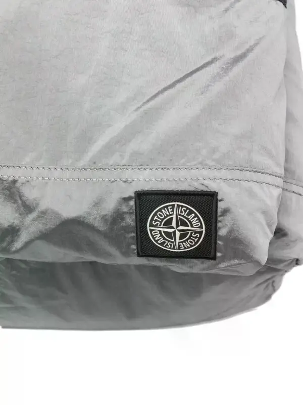 Stone Island Top-handle Zip Backpack - Grey
