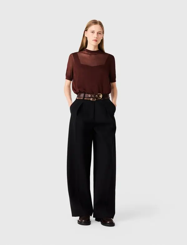 Maje Balloon Suit Trousers