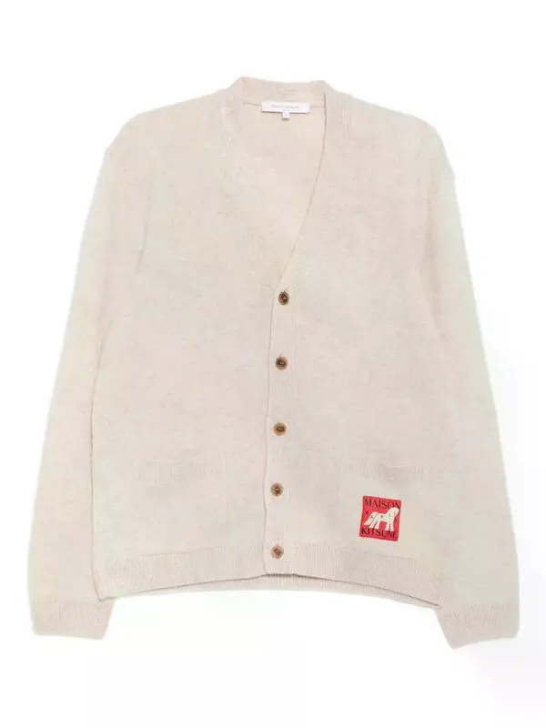 Maison Kitsuné Logo-patch Cardigan