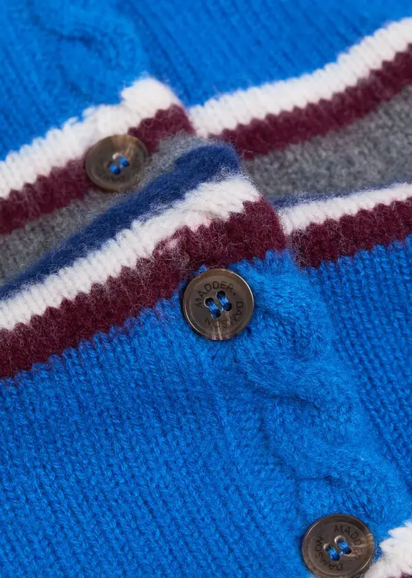 DAMSON MADDER Sofie Striped Wool Vest