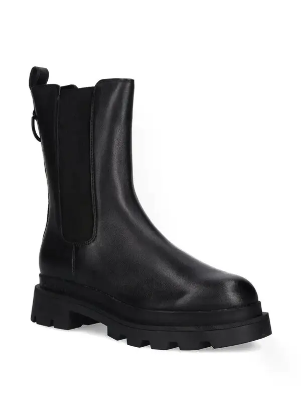 BLAUER. Kimmel Chelsea Boots With Lug Sole - Black