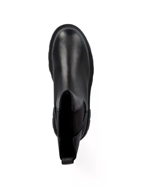 BLAUER. Kimmel Chelsea Boots With Lug Sole - Black