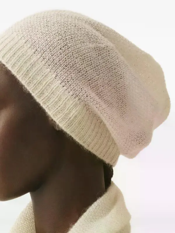 Fabiana Filippi Sequinned Beanie - Neutrals