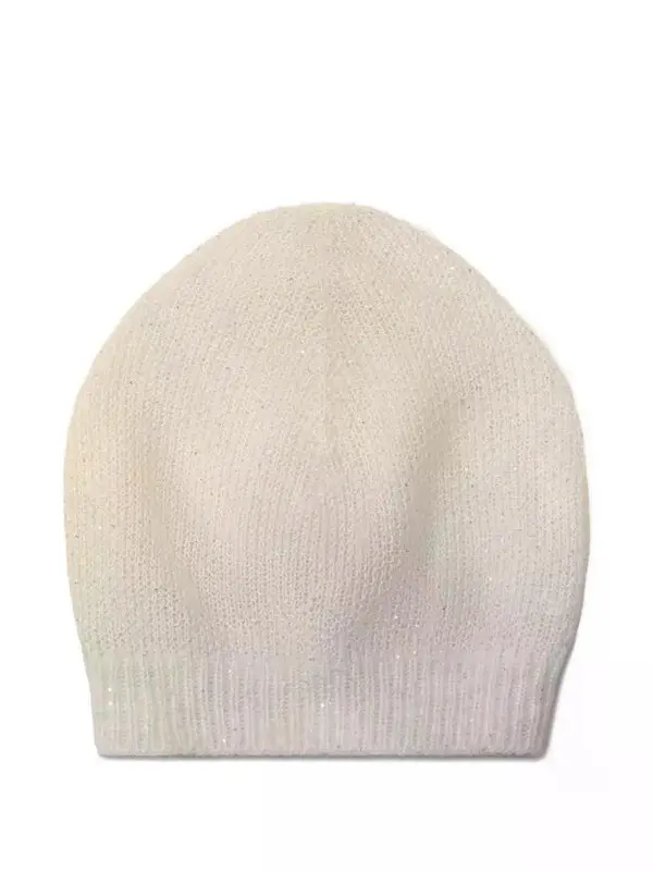 Fabiana Filippi Sequined Beanie - Neutrals
