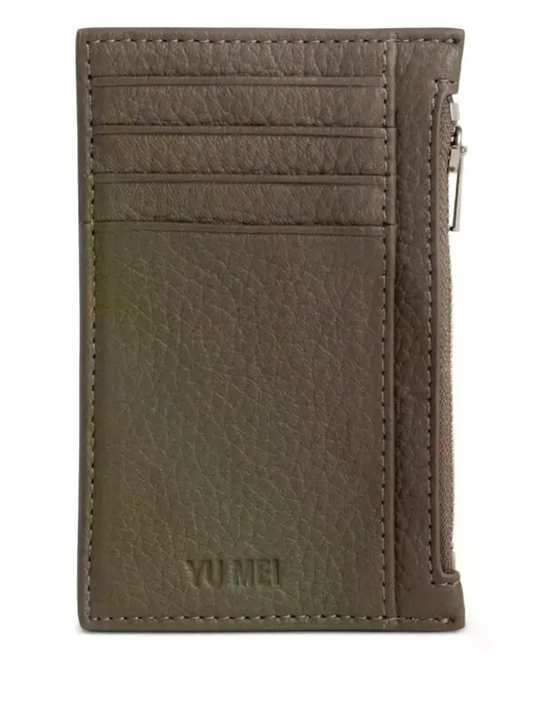 YU MEI Frank Zip-fastening Wallet - Brown