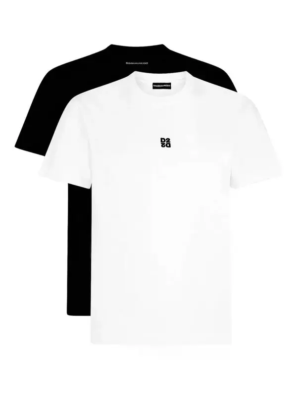 Dsquared2 Crew-neck T-shirt Set - White