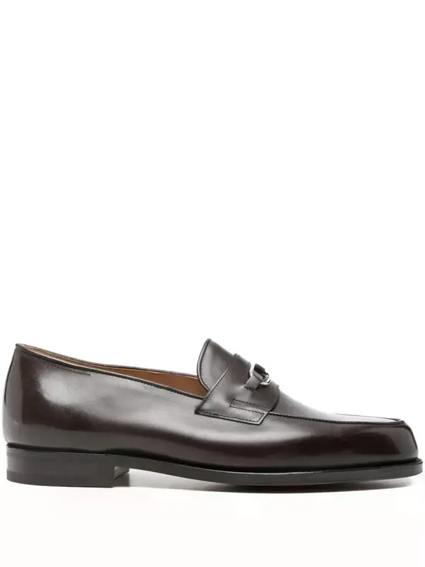 John Lobb Leather Loafers - Brown