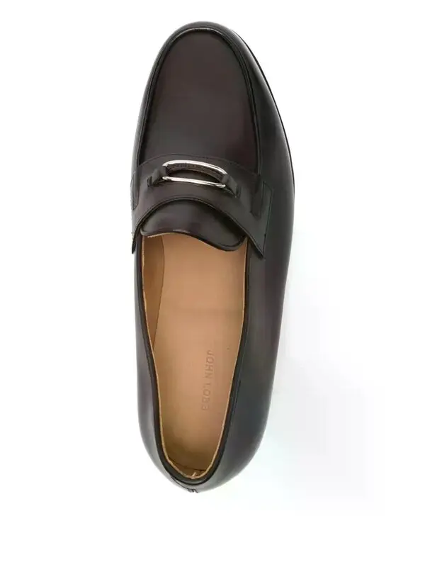 John Lobb Leather Loafers - Brown