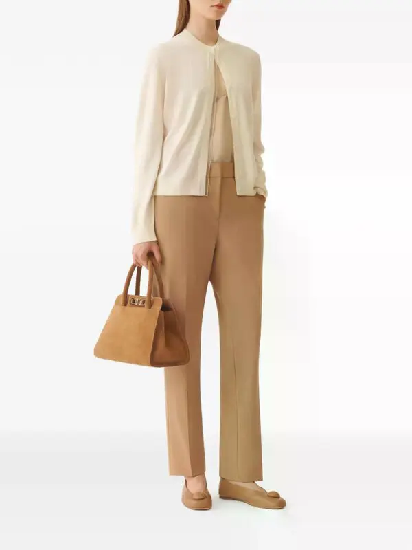 Fabiana Filippi Long-sleeves Buttoned Cardigan - Neutrals