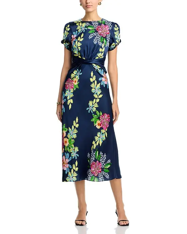 Saloni Gwen-c Midi Dress