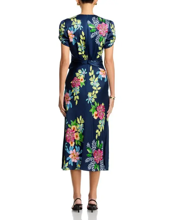 Saloni Gwen-c Midi Dress