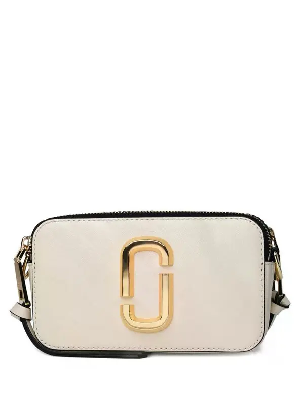 Marc Jacobs Contrast Leather Cross Body Bag - Neutrals
