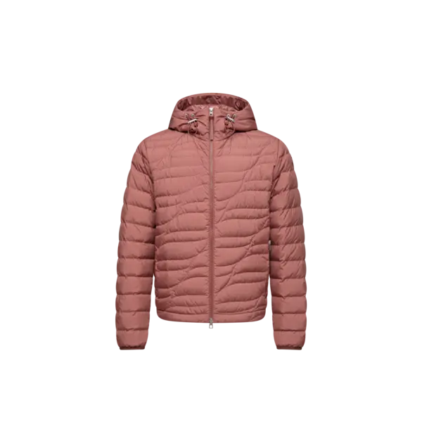 Moncler Chitu Hooded Short Down Jacket - Red