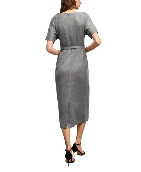 M.M.LAFLEUR Meredith Slub Tweed Dress