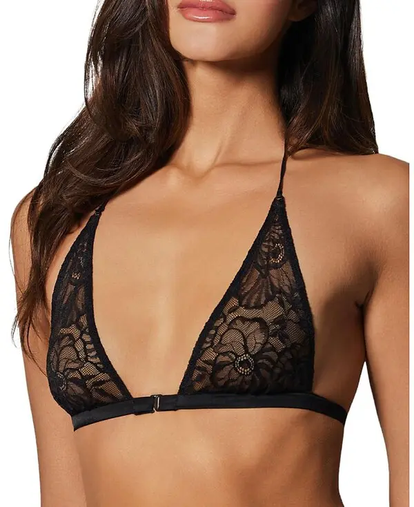 Kiki De Montparnasse Michelia Soft Bra - Black