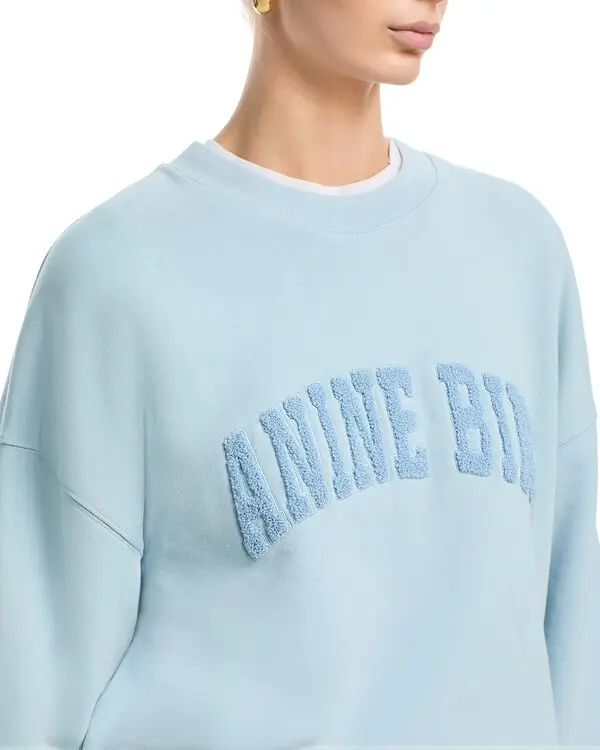 ANINE BING Miles Sweatshirt - Light Blue